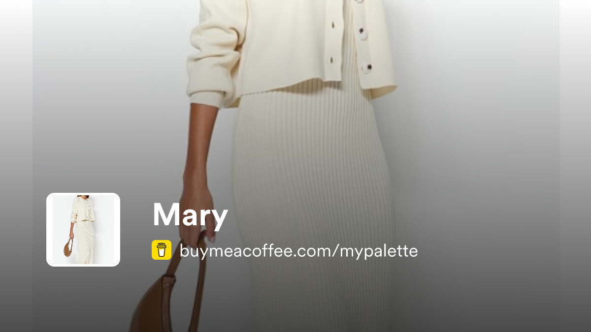 Mary - Buymeacoffee