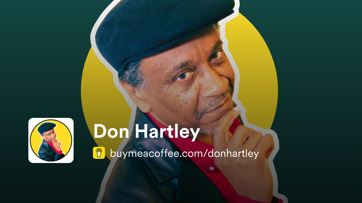 Don Hartley is creating roots reggae with a gospel vibe - Buymeacoffee