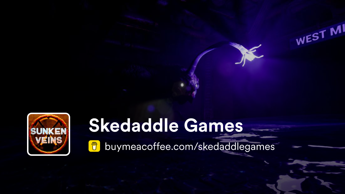 Skedaddle Games is creating the video game Sunken Veins - Buymeacoffee