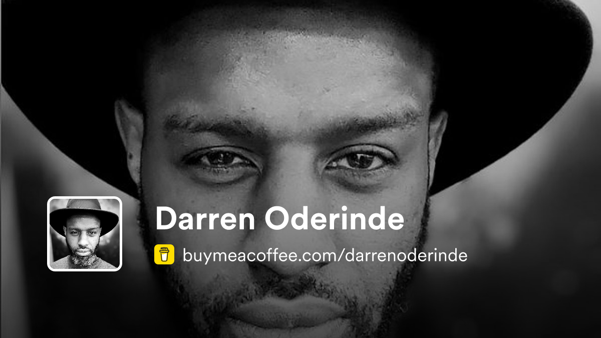 Darren Oderinde - Buymeacoffee