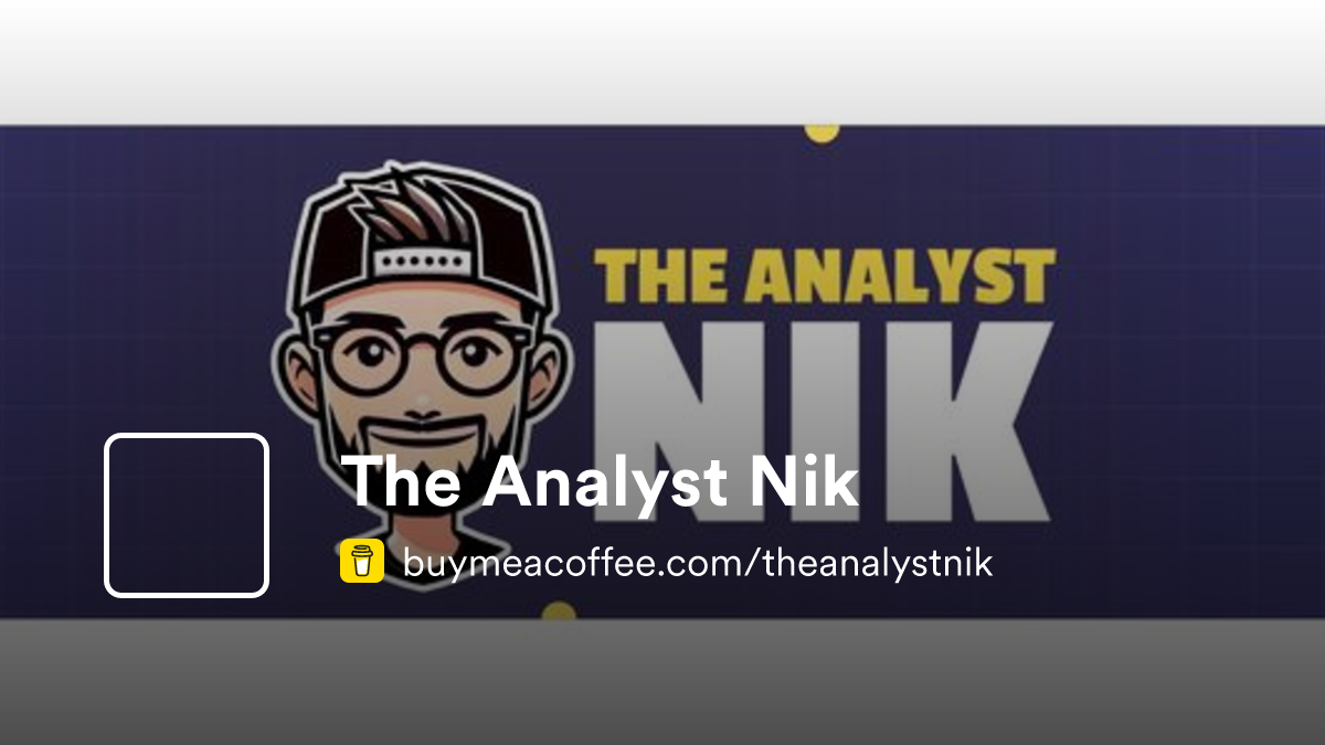 Extras | The Analyst Nik - Buymeacoffee