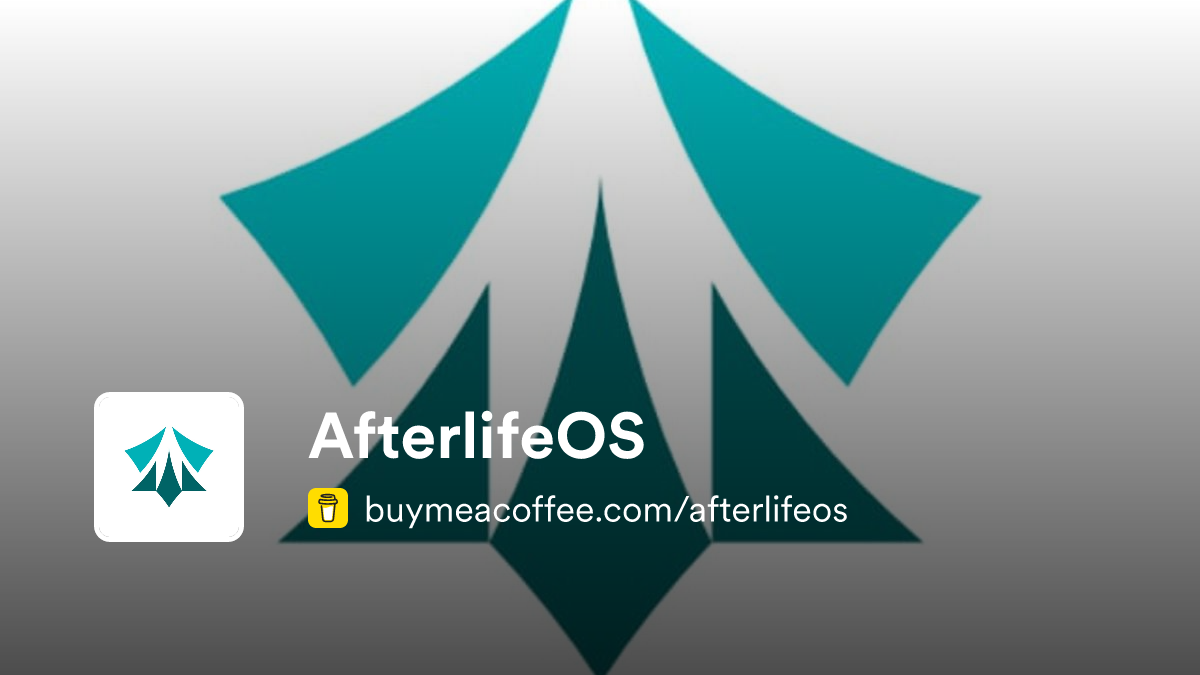 AfterlifeOS - Buymeacoffee