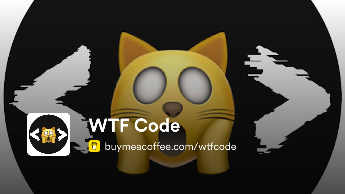 Extras | WTF Code - Buymeacoffee