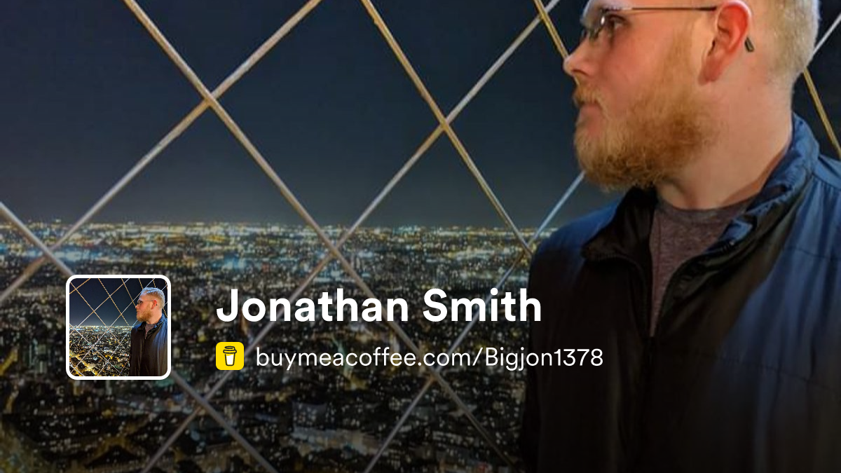 Jonathan Smith - Buymeacoffee