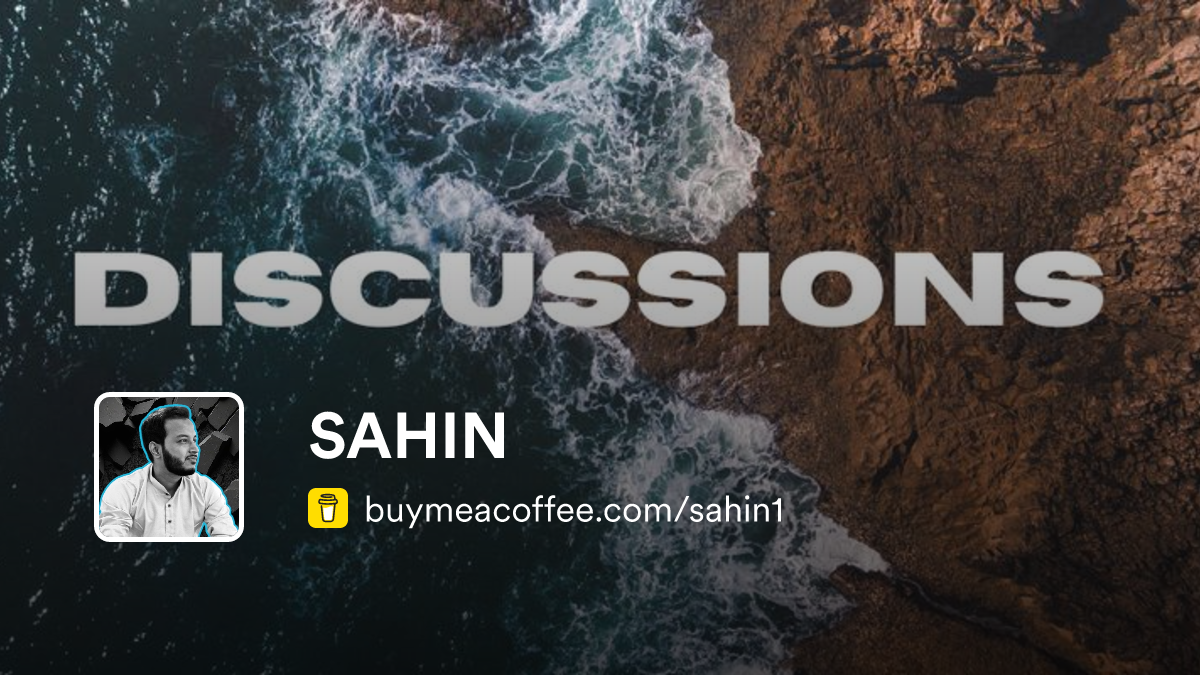 SAHIN - Buymeacoffee