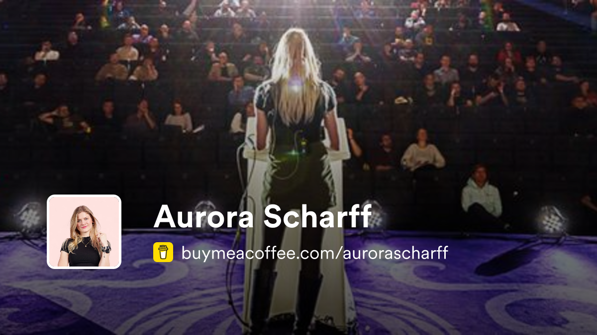 Aurora Scharff - Buymeacoffee