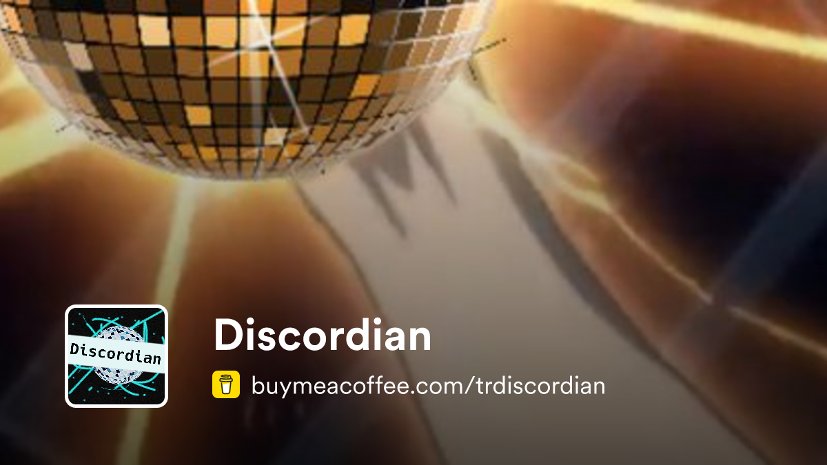 Discordian is creating software, services, and videos. - Buymeacoffee