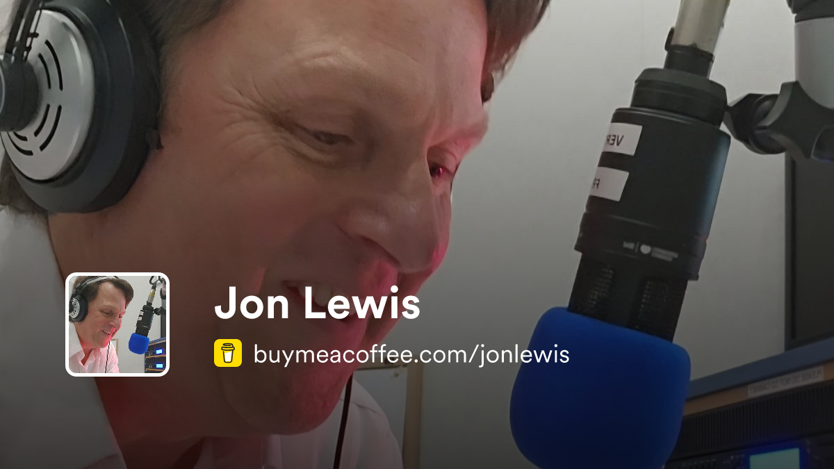 Jon Lewis - Buymeacoffee