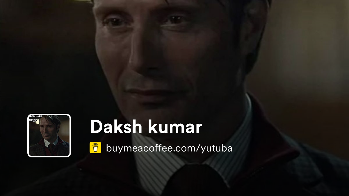 Daksh kumar - Buymeacoffee