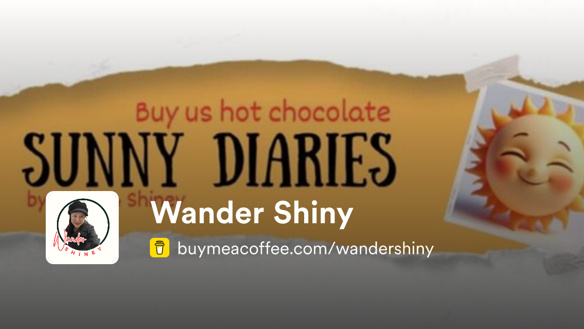 Wander Shiny - Buymeacoffee