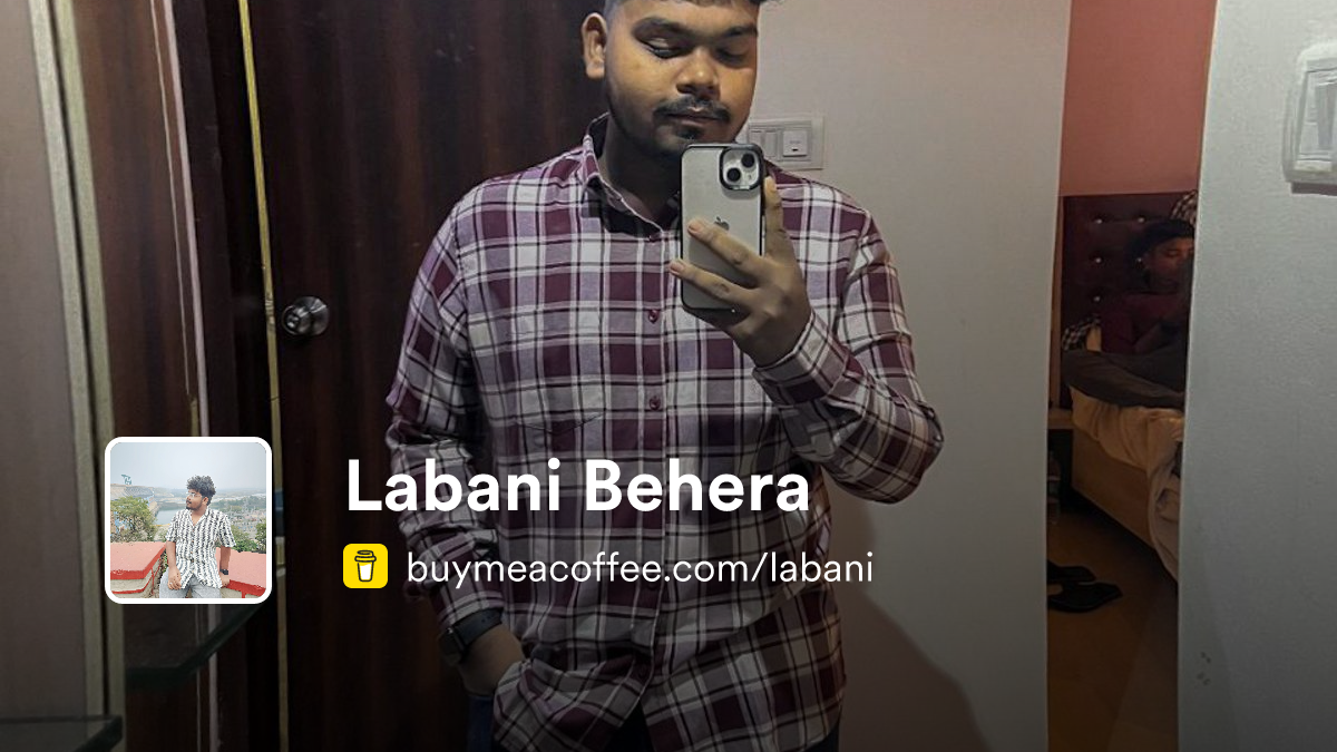 Labani Behera - Buymeacoffee