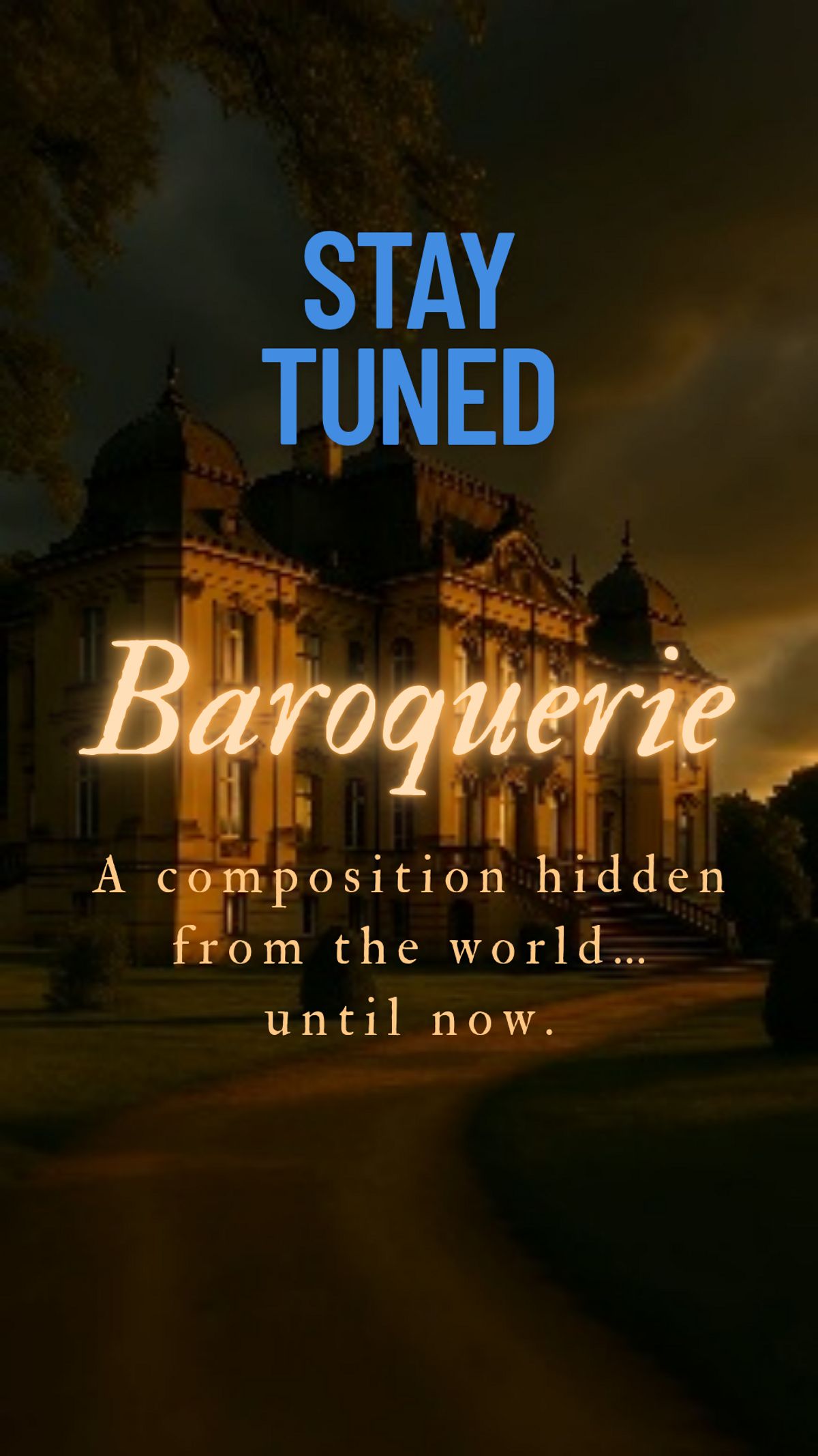 OFFICIAL TRAILER for Baroquerie: Cantus Luminis – a fictional baroque ...