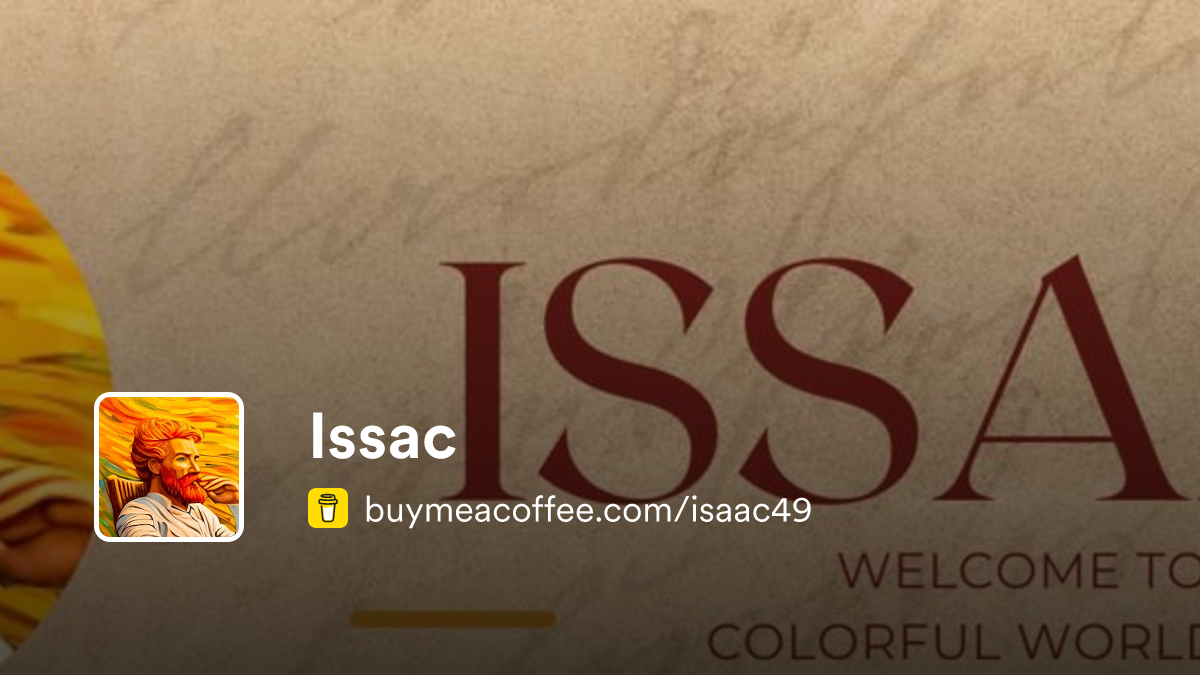 Issac - Buymeacoffee
