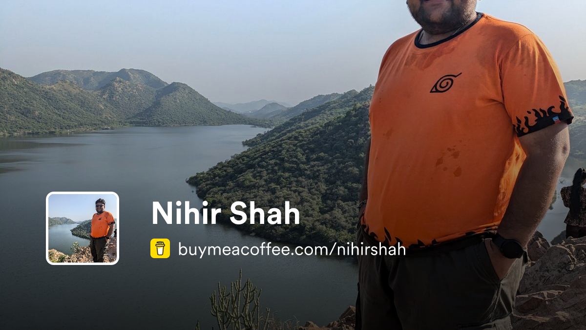 Nihir Shah - Buymeacoffee