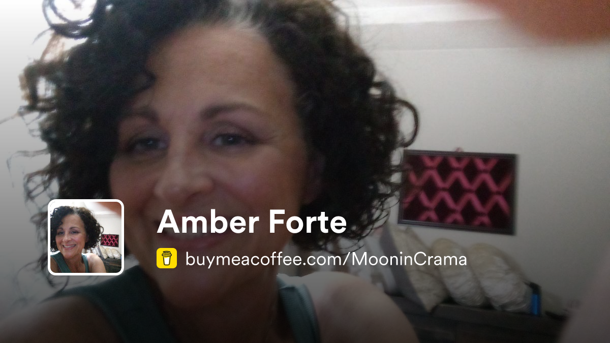 Amber Forte - Buymeacoffee