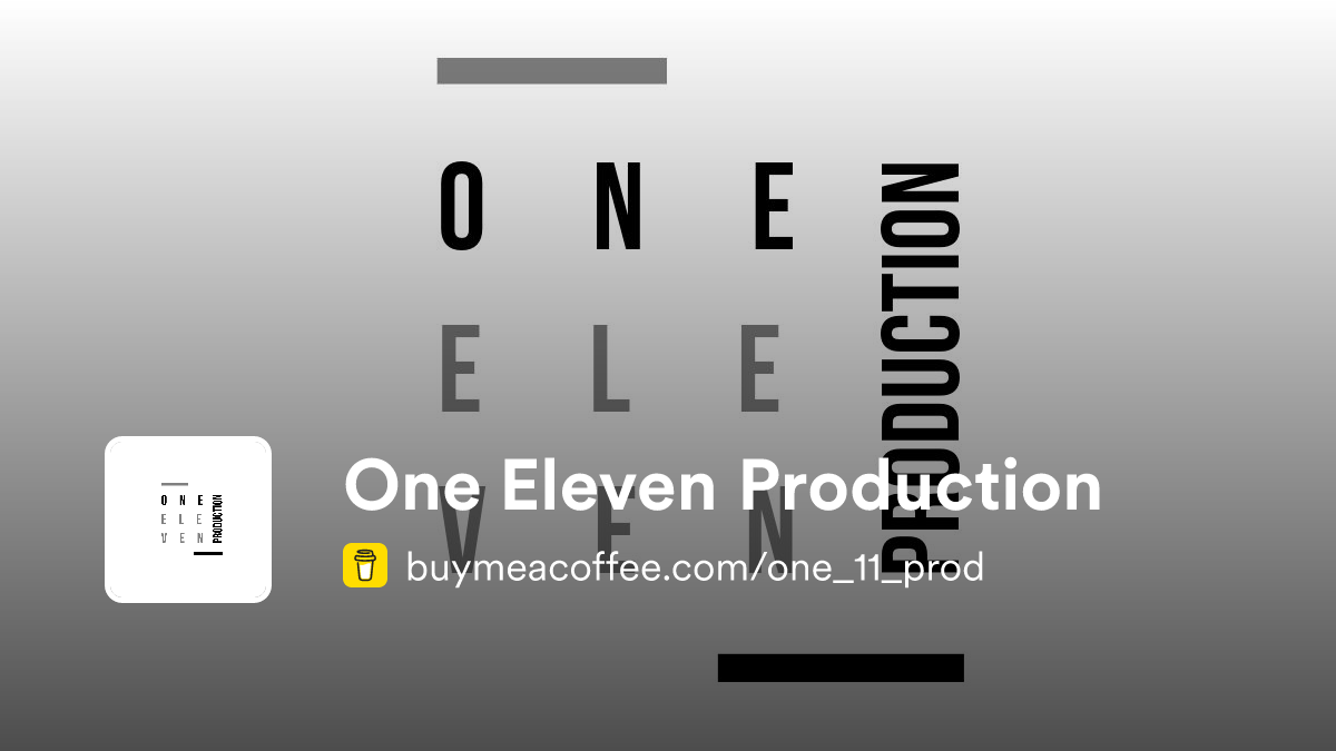 One Eleven Production - Buymeacoffee