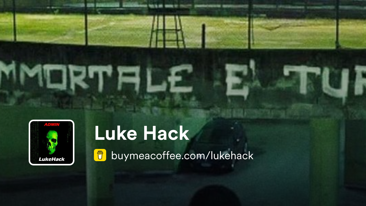 Luke Hack - Buymeacoffee
