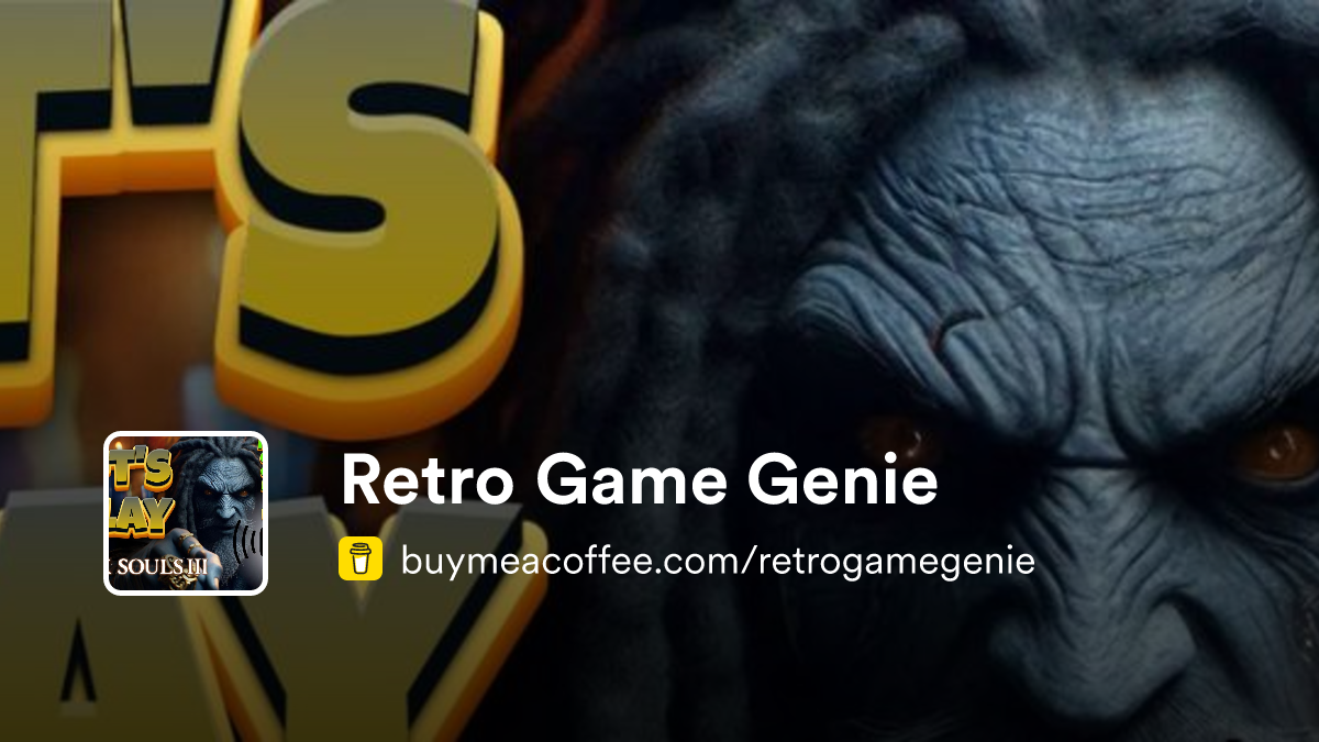 Retro Game Genie - Buymeacoffee