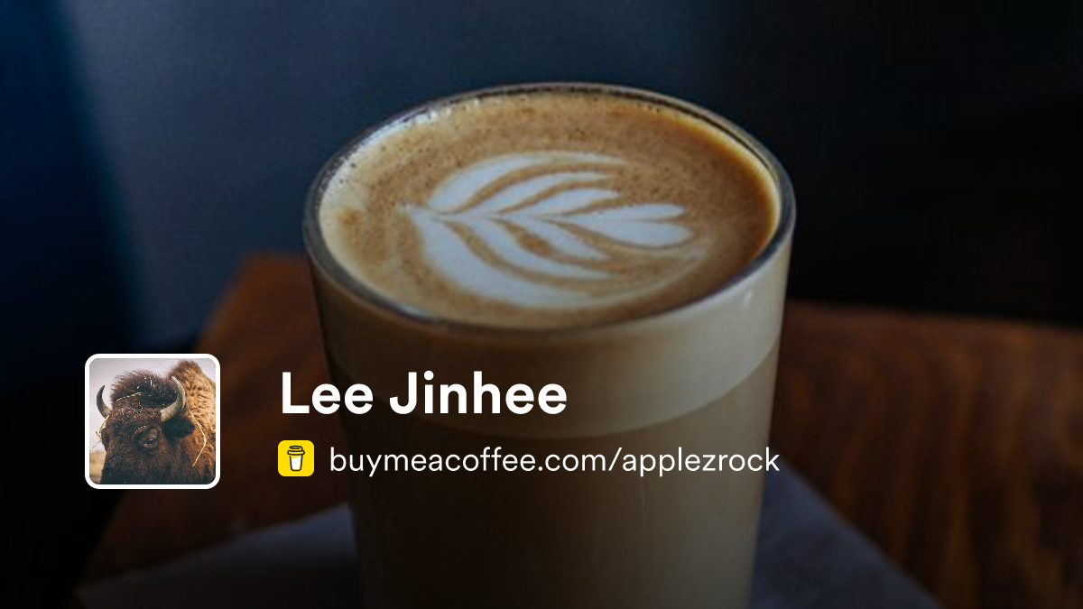 Lee Jinhee - Buymeacoffee