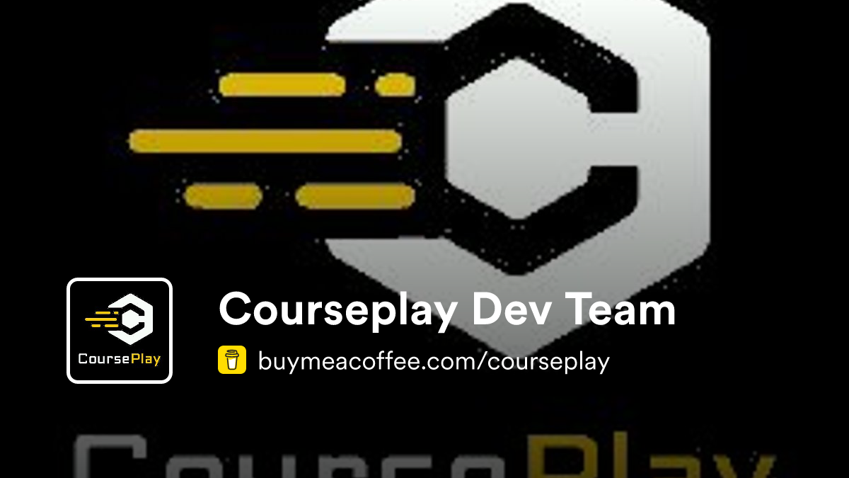 Courseplay Dev Team - Buymeacoffee
