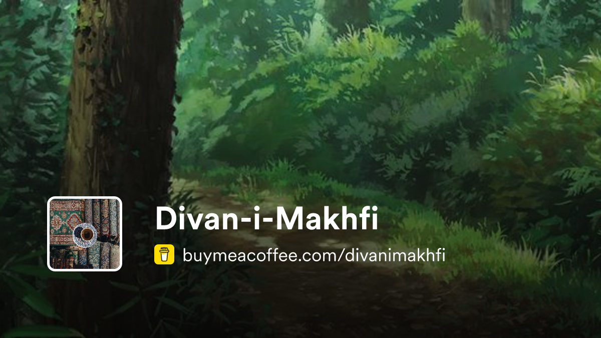 Divan-i-Makhfi - Buymeacoffee