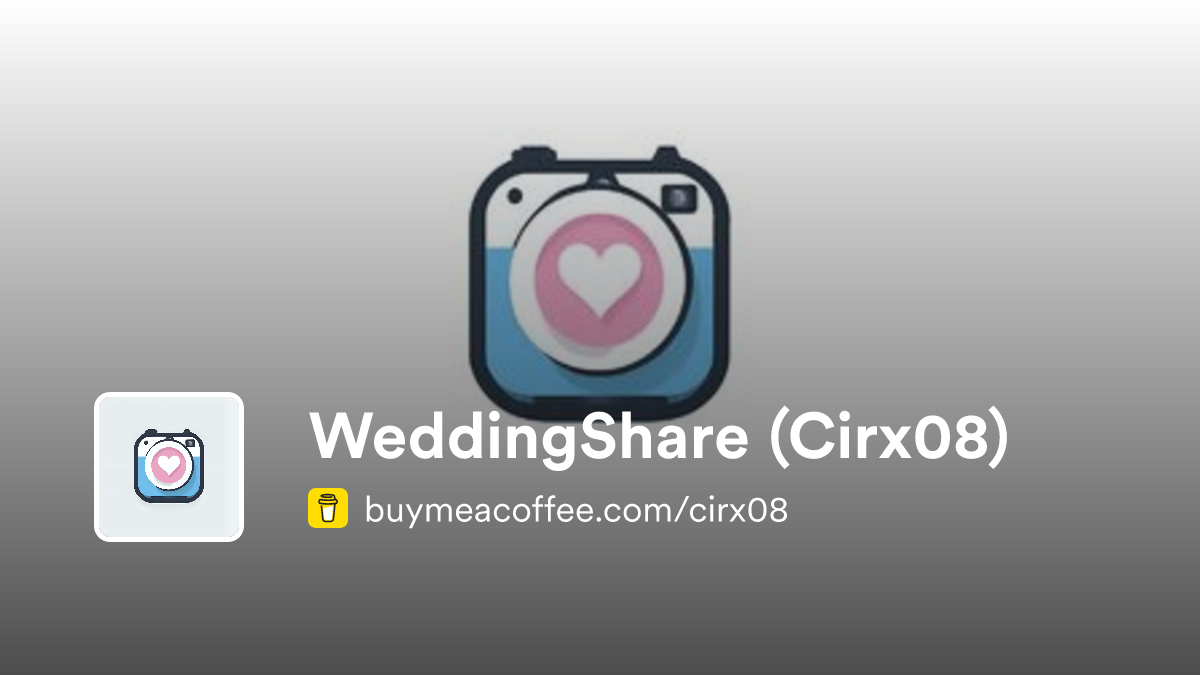 WeddingShare (Cirx08) is A free and open source place for guests to view and share pictures ...