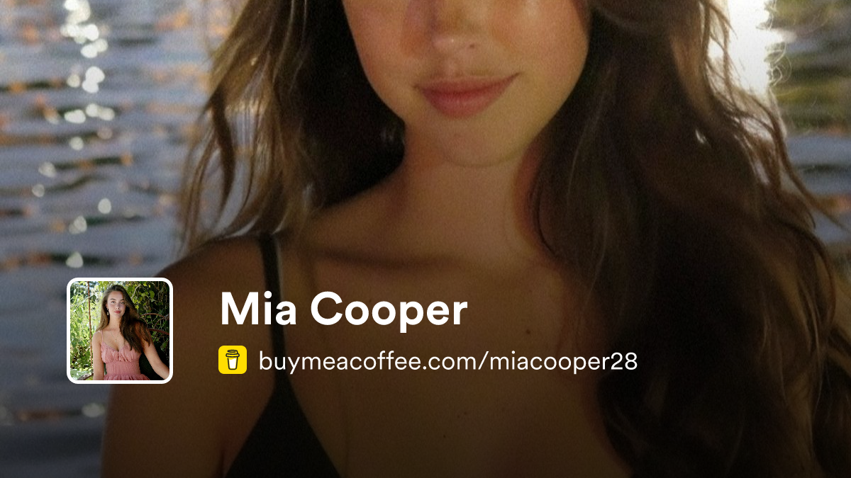 Mia Cooper - Buymeacoffee