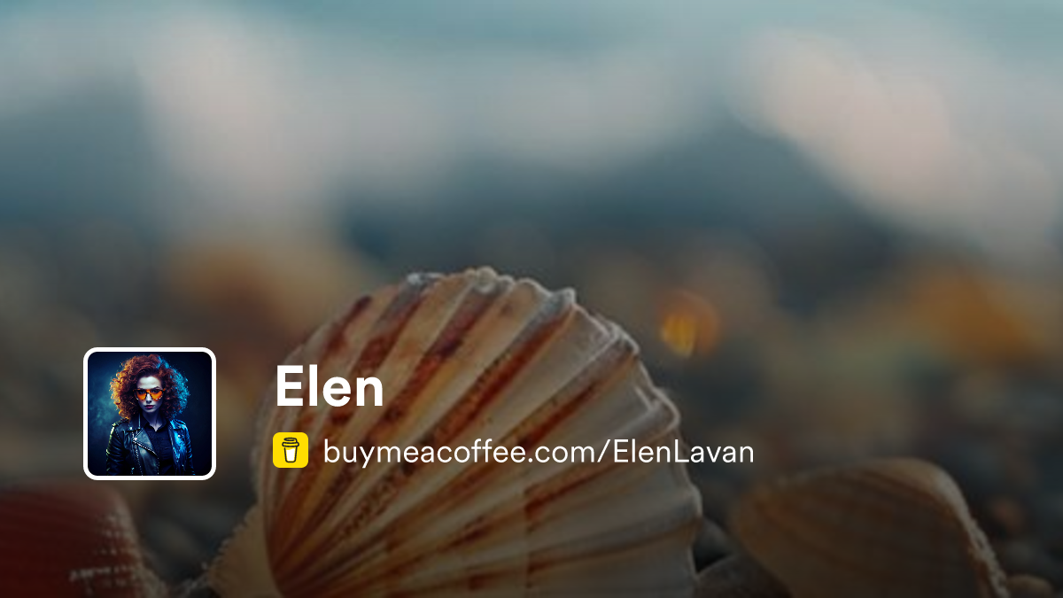 Elen is visual content - Buymeacoffee