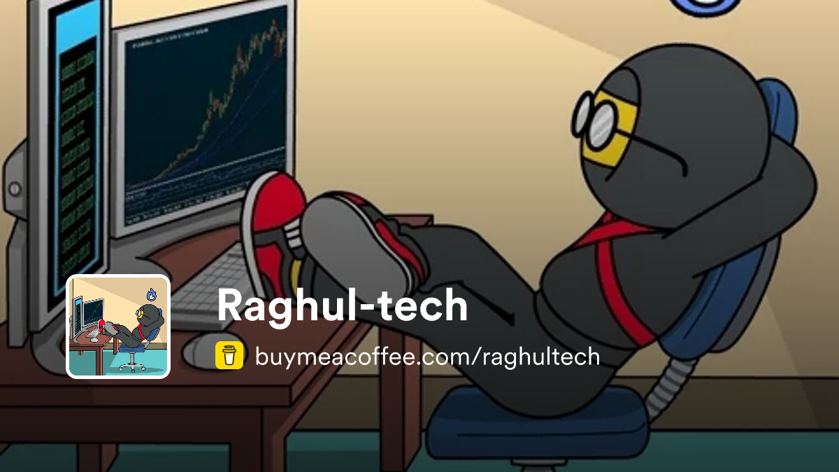 Raghul-tech - Buymeacoffee