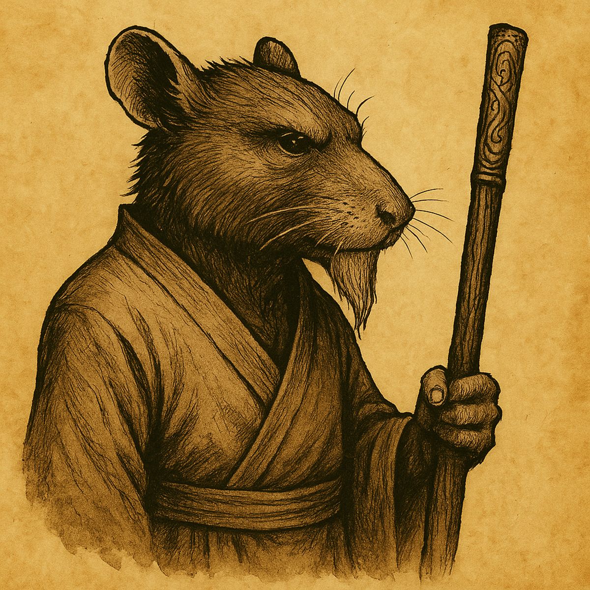 🧱 Inside the Hidden Dojo — A New Beginning — Master Splinter - Buymeacoffee