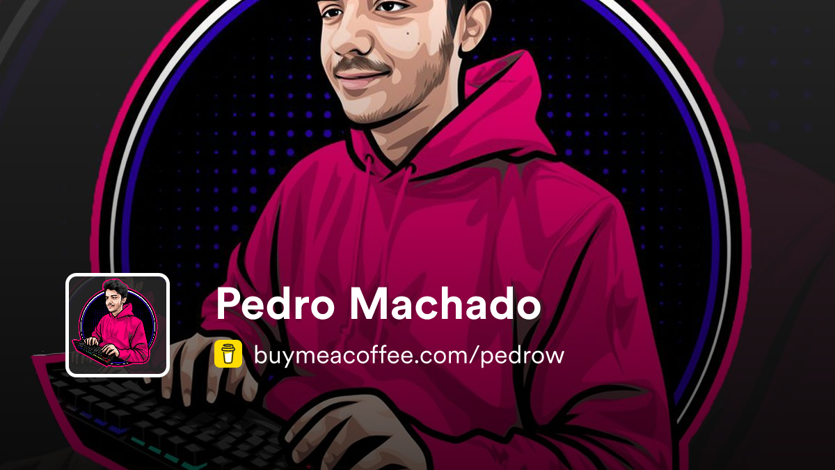 Pedro Machado - Buymeacoffee