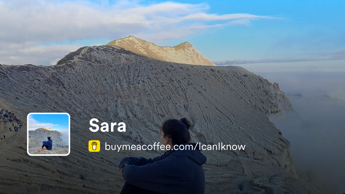 Sara - Buymeacoffee