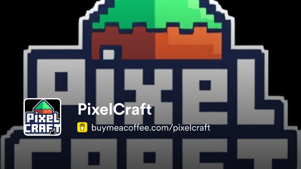 PixelCraft - Buymeacoffee