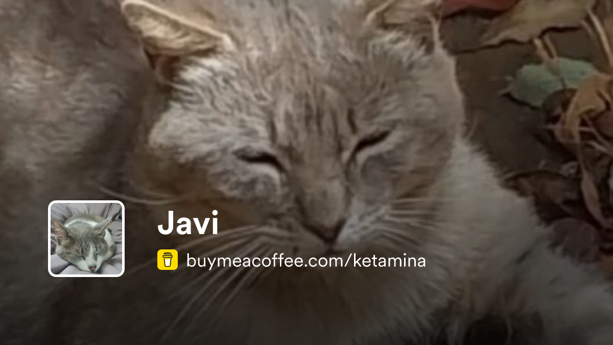 Javi - Buymeacoffee