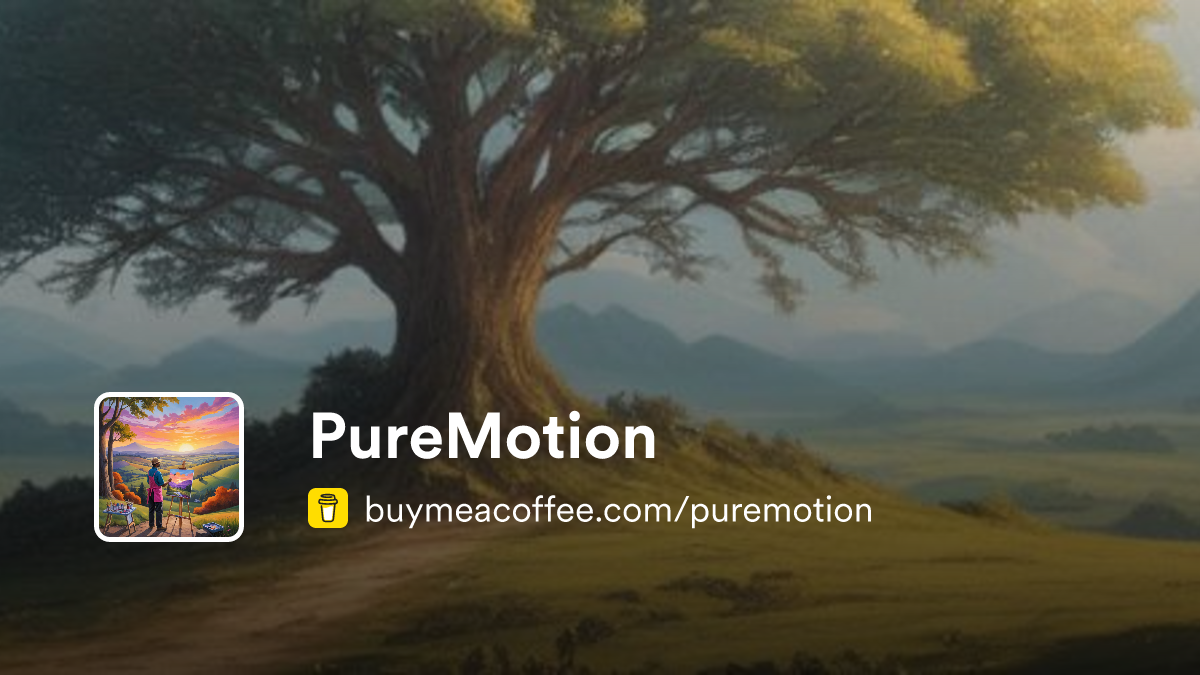 PureMotion - Buymeacoffee
