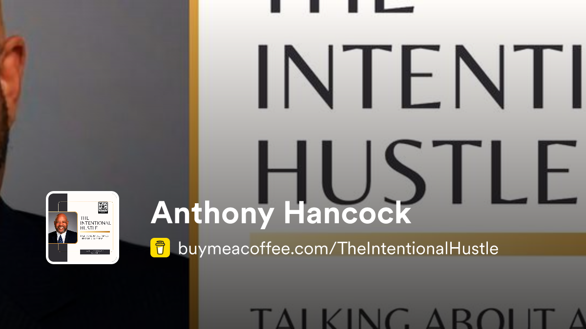 Anthony Hancock - Buymeacoffee