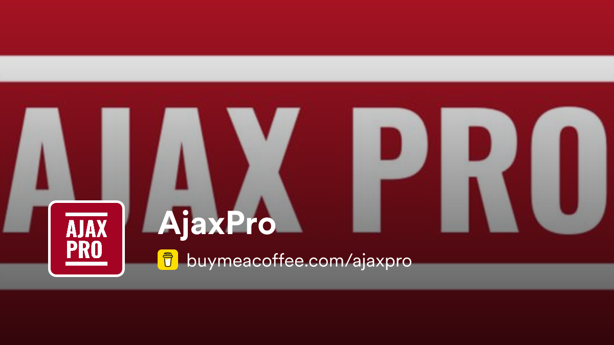 AjaxPro - Buymeacoffee