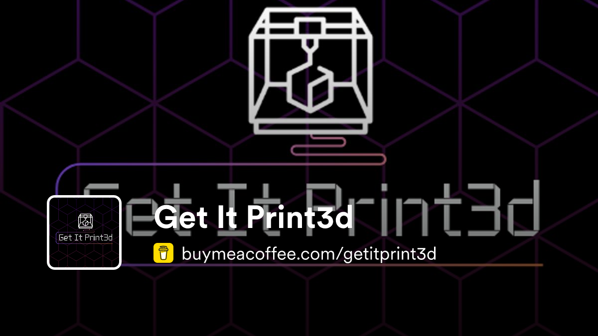 Get It Print3d - Buymeacoffee