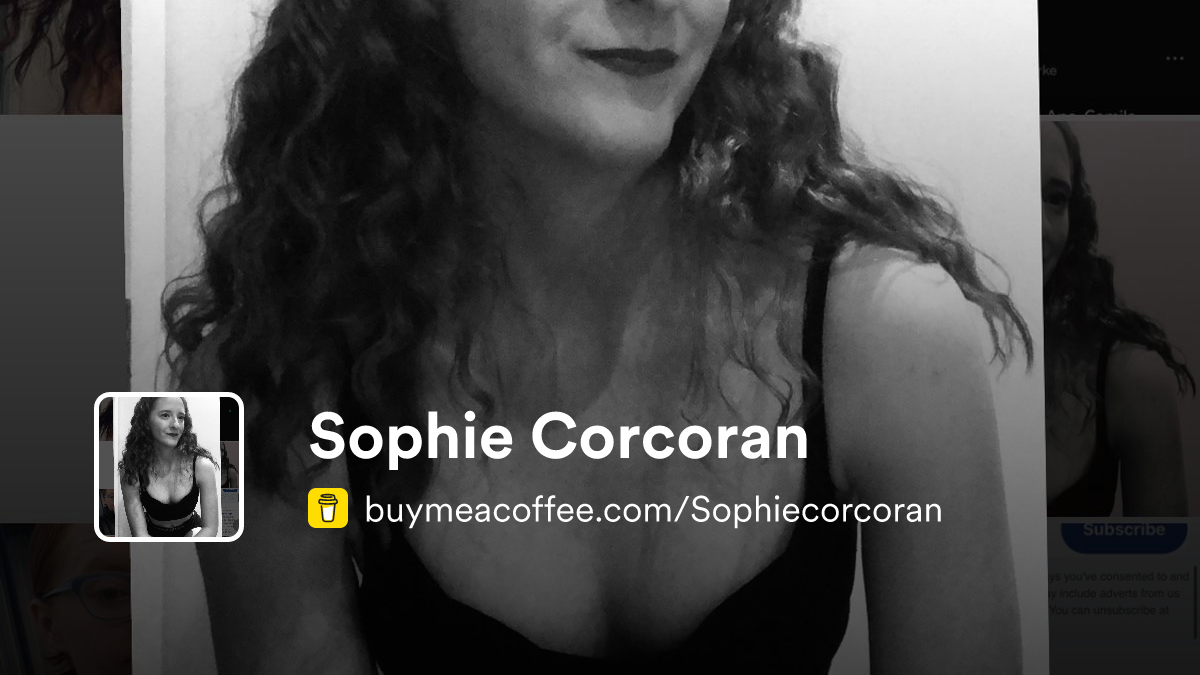 Sophie Corcoran - Buymeacoffee