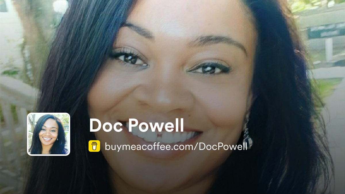 Doc Powell - Buymeacoffee