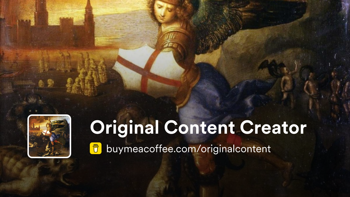 Original Content Creator - Buymeacoffee