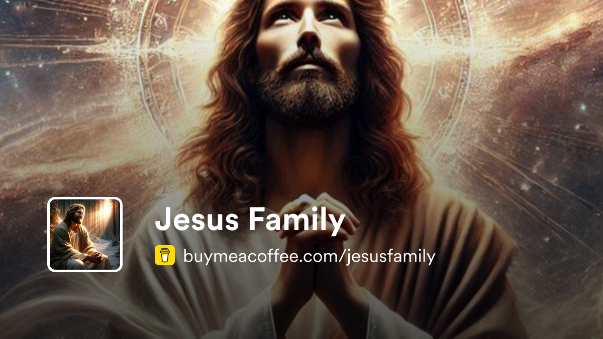Jesus Family is We are creating a Content to Spread Gods Message for Humankind - Buymeacoffee