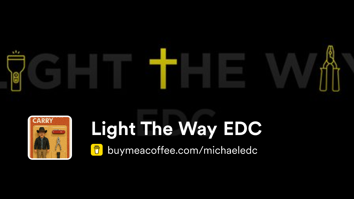 Light The Way EDC - Buymeacoffee