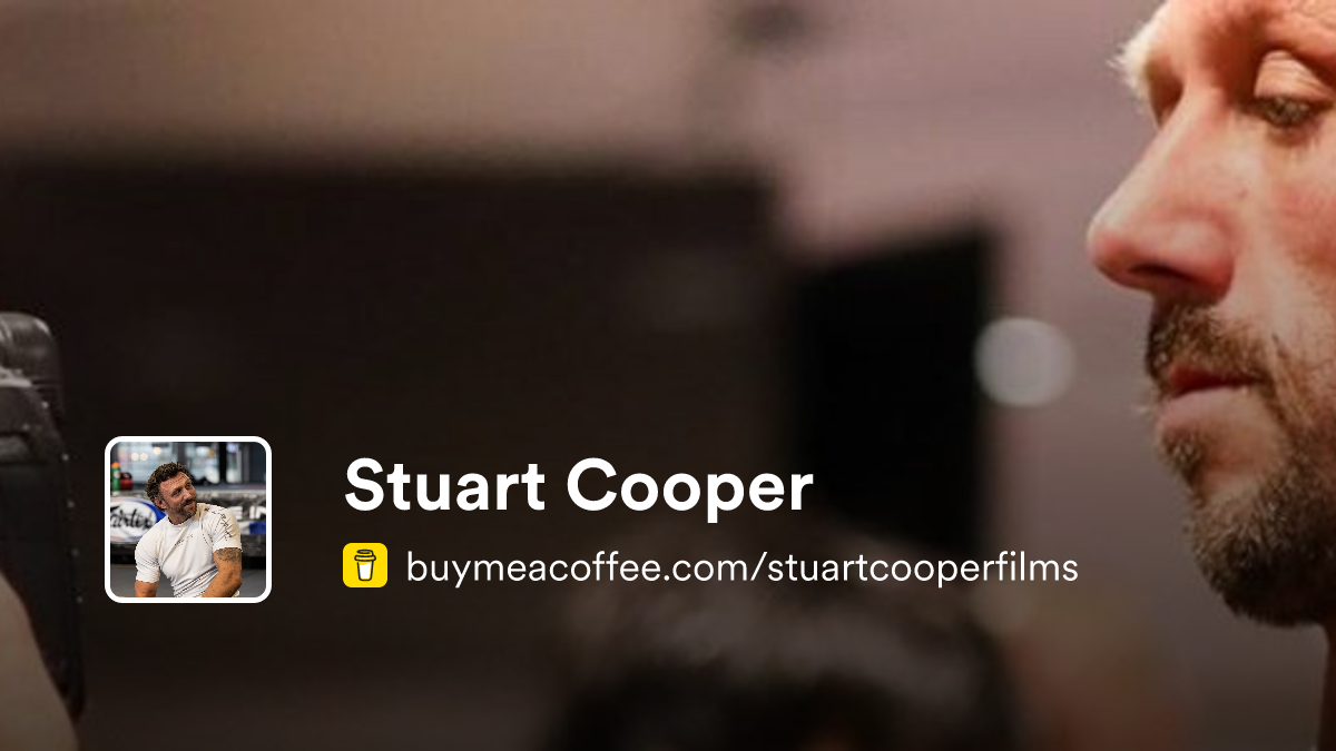 Stuart Cooper - Buymeacoffee