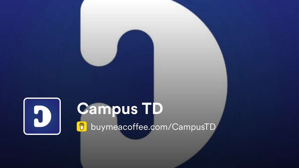Campus TD - Buymeacoffee