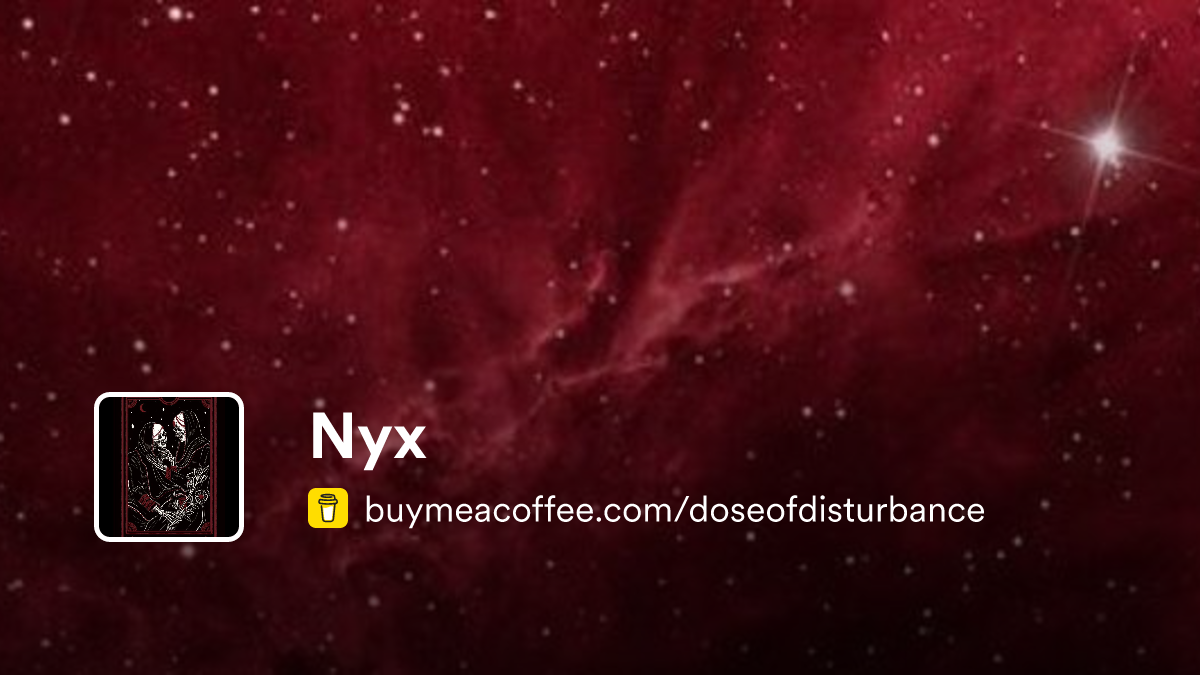 Nyx - Buymeacoffee