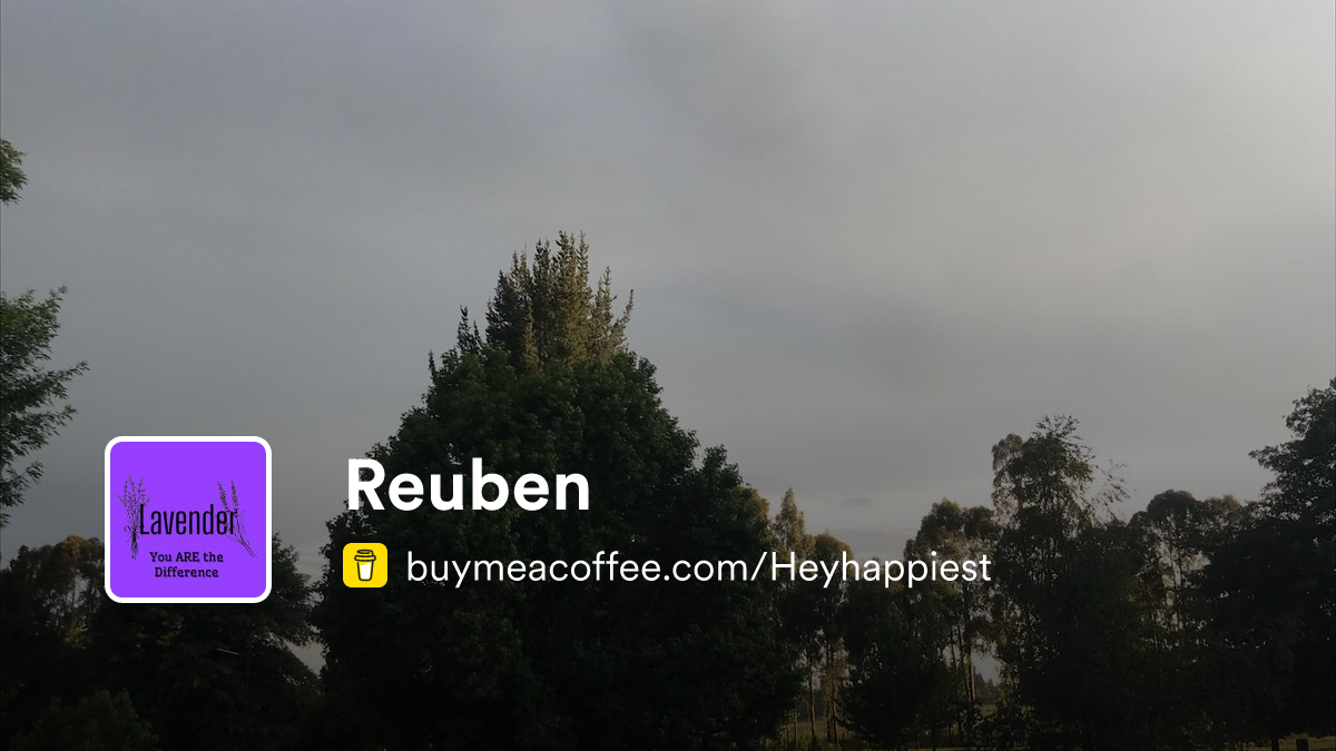 Reuben - Buymeacoffee
