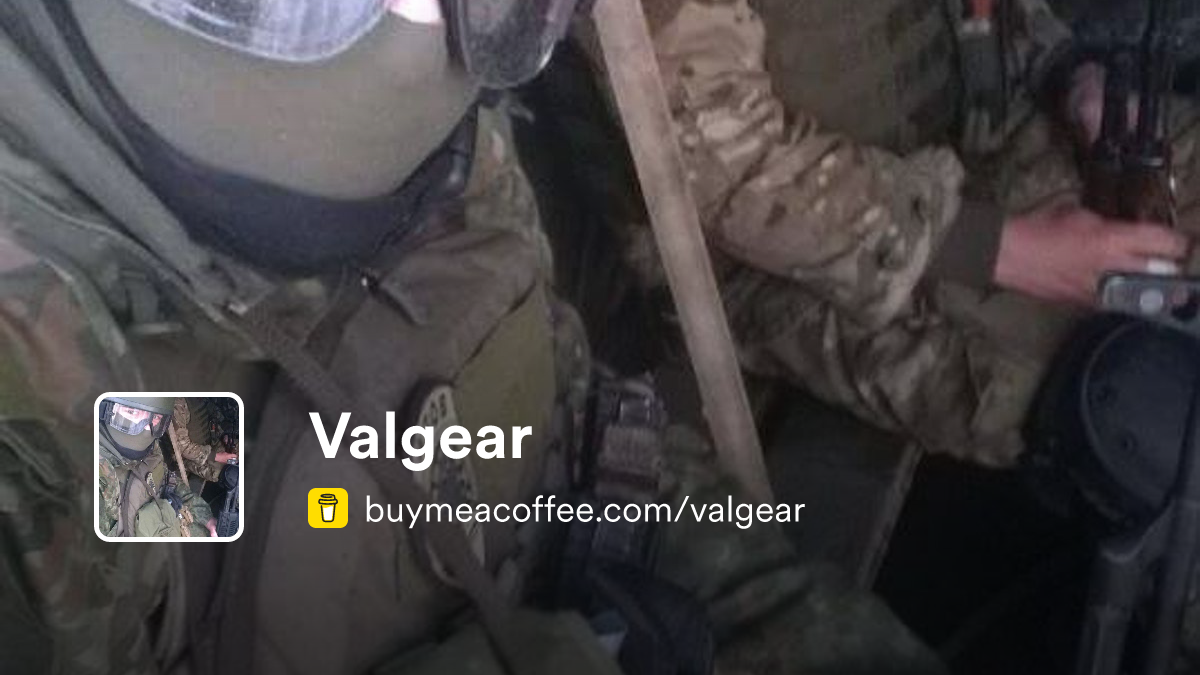 Valgear - Buymeacoffee