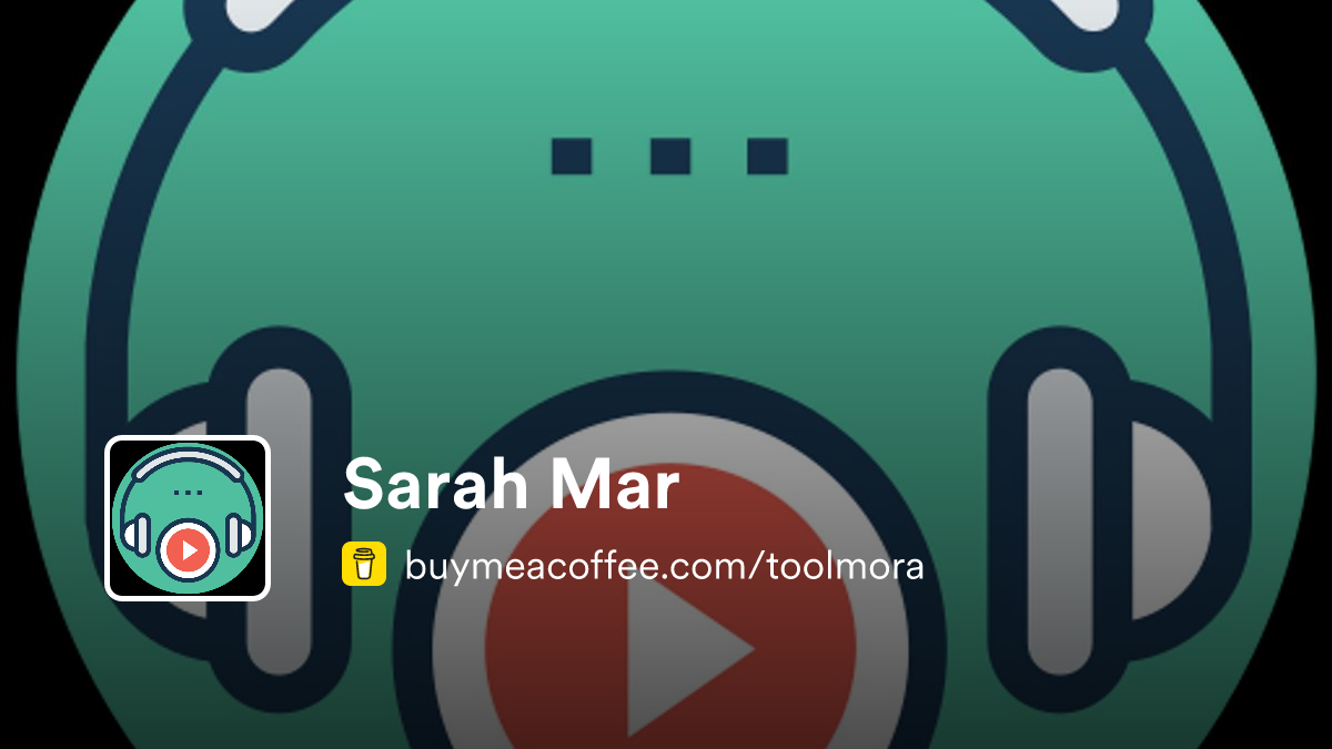 Sarah Mar - Buymeacoffee