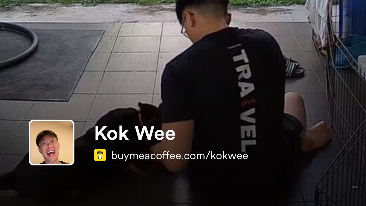 Kok Wee - Buymeacoffee